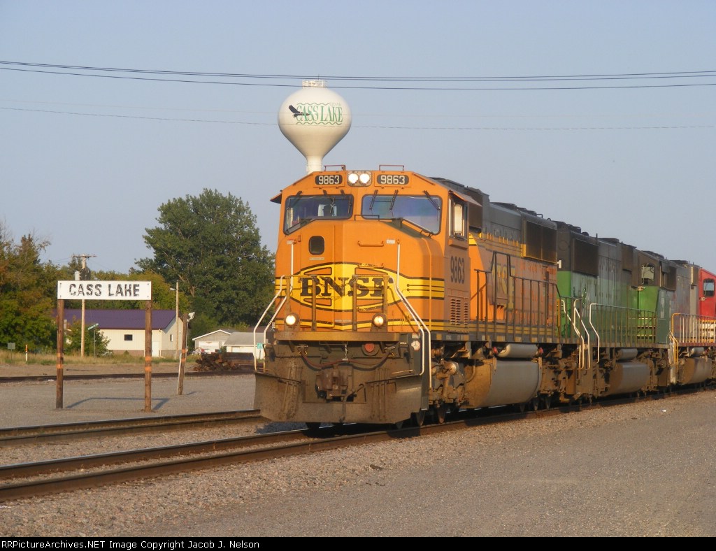 BNSF 9863